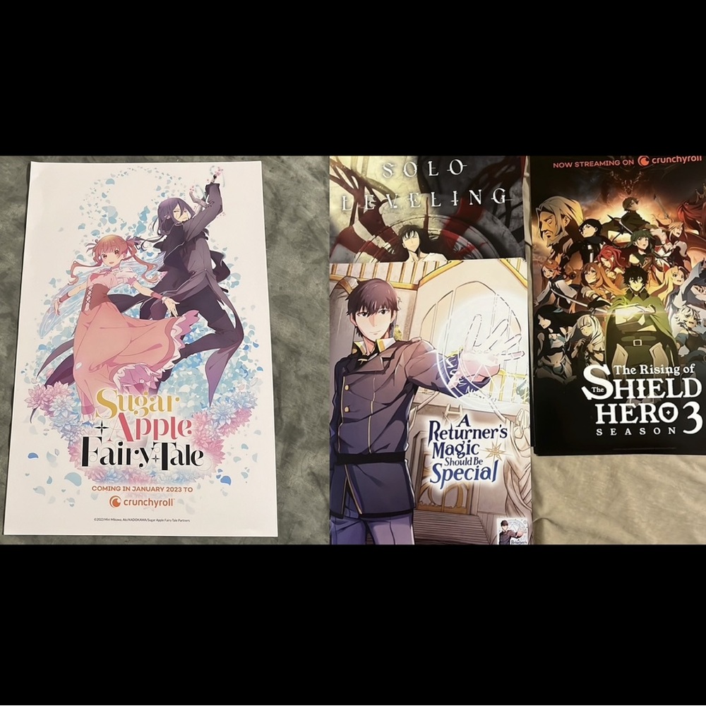 Posters Anime 2023 5 Crunchyroll New Fairy Tale Risin… - Gem